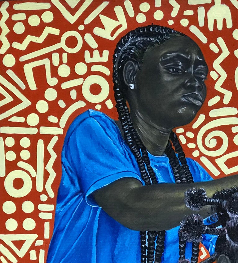 Oluwafemi Akanmu - Onídìrí (Hair Dresser) For Sale at 1stDibs