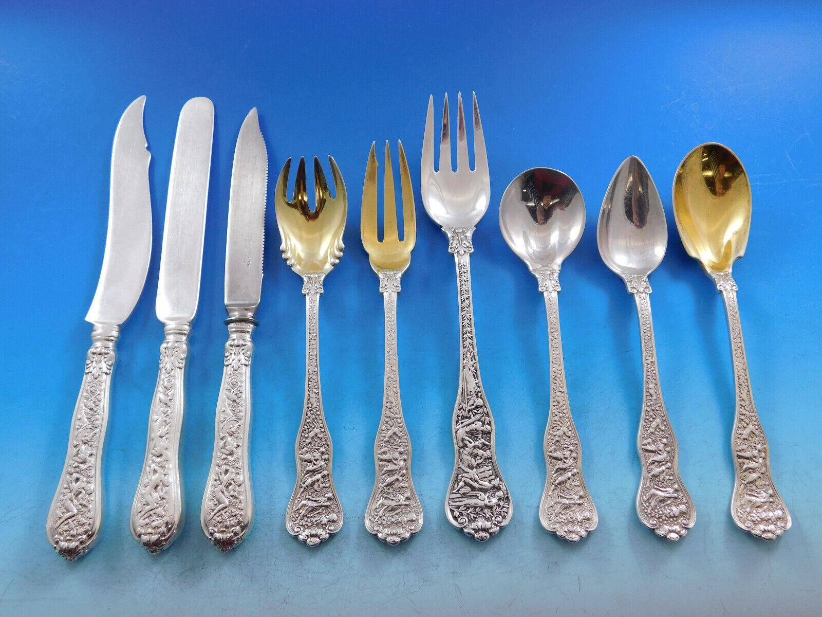 Olympian by Tiffany and Co Sterling Silver Flatware Set 12 Service 279 ...