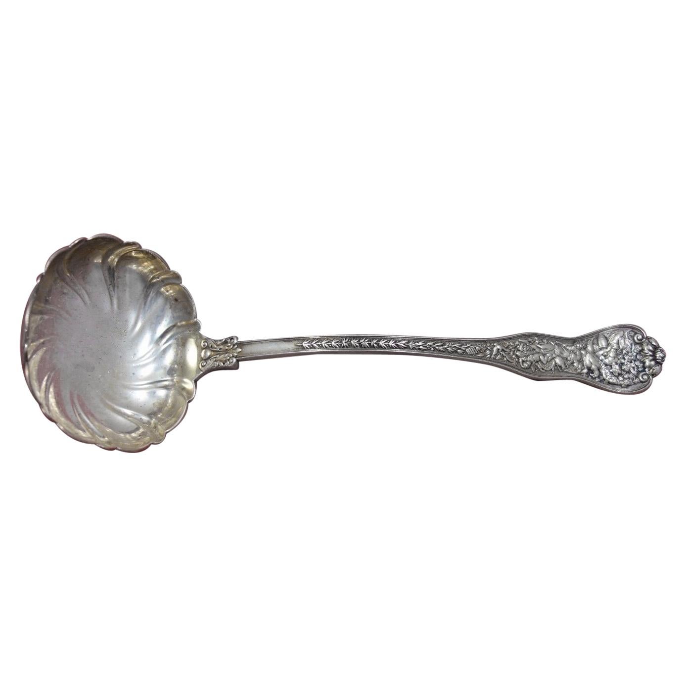 George Sharp Coin Silver Punch Ladle For Sale at 1stDibs