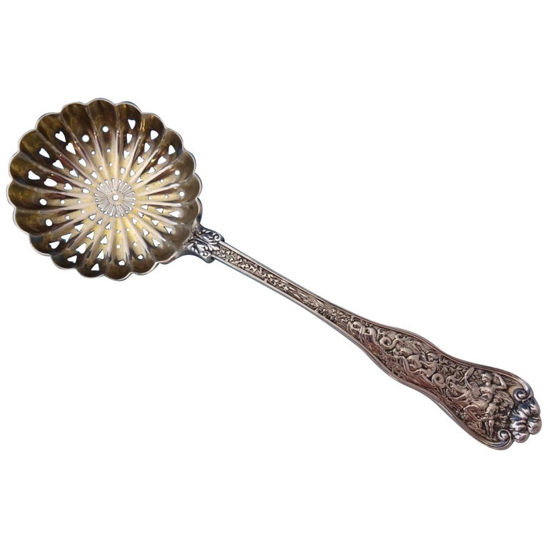 Olympian by Tiffany and Co Sterling Silver Pea Spoon FH GW Heart ...