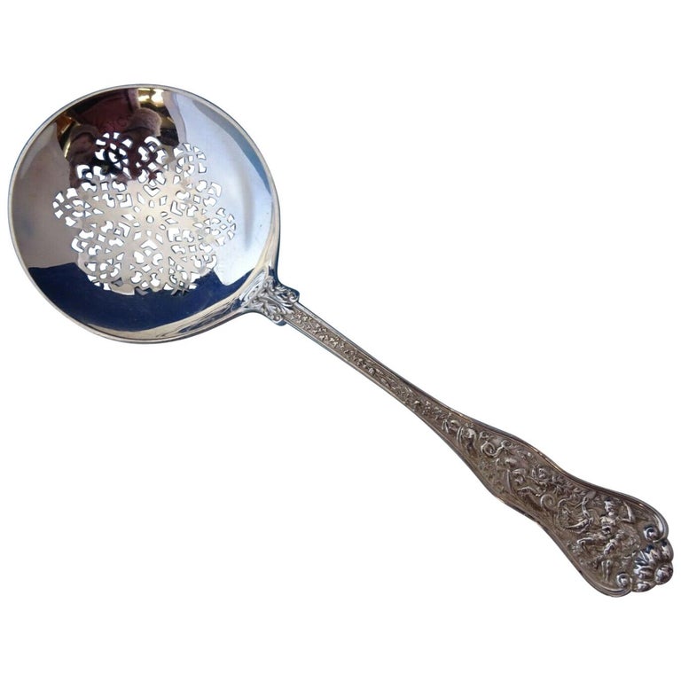 Olympian by Tiffany and Co Sterling Silver Pea Spoon with Snowflake ...