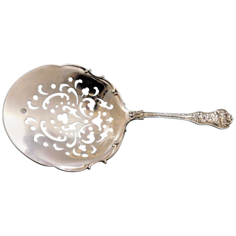Olympian by Tiffany and Co Sterling Silver Saratoga Chip Server Pierced Rare For Sale at 1stDibs