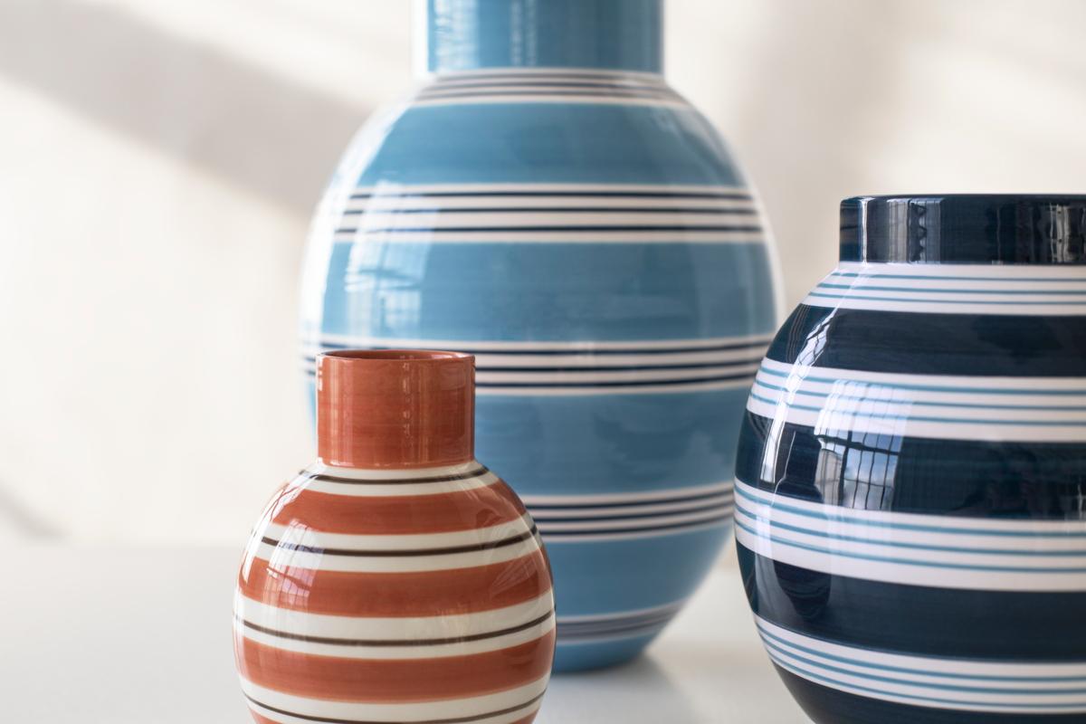 Omaggio Nuovo Vase Dark Blue For Sale at 1stDibs