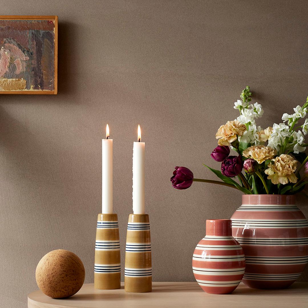 Omaggio Nuovo Vase Dusty Rose For Sale at 1stDibs