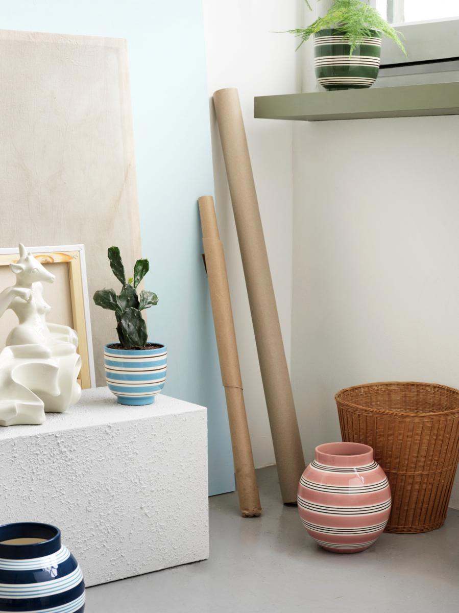 Omaggio Nuovo Vase Dusty Rose For Sale at 1stDibs