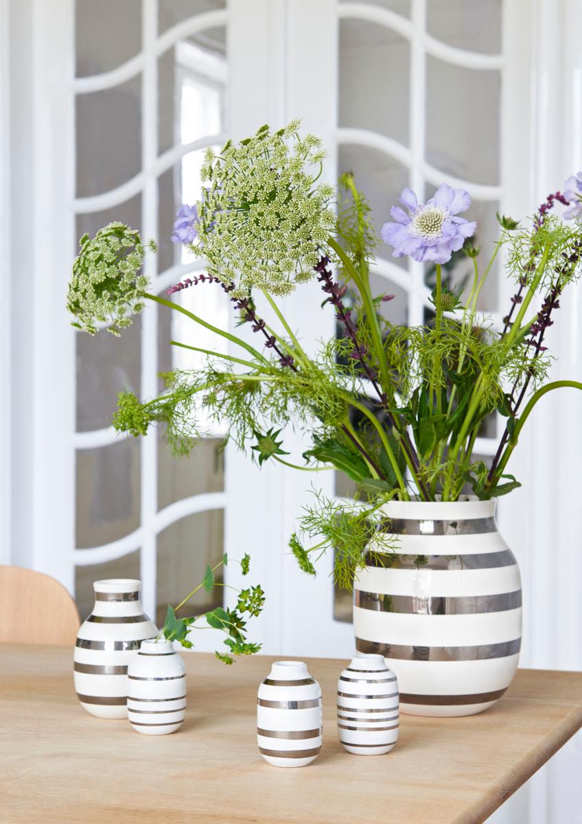Omaggio Vase Silver For Sale at 1stDibs