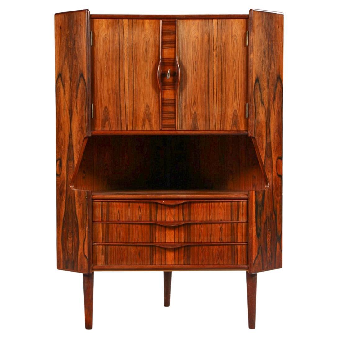 Danish Midcentury Rosewood Bookcase by Omann Jun, 1960s at 1stDibs