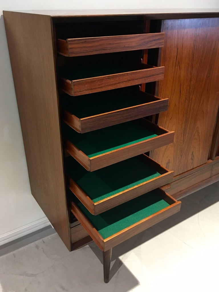 Omann Jun Møbelfabrik Hardwood Sideboard, Model 13 at 1stDibs