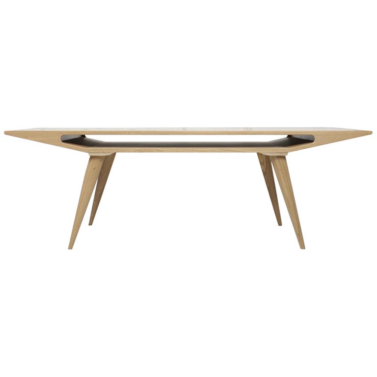 Omann Jun Model 100 Coffee Table in Oak For Sale at 1stDibs