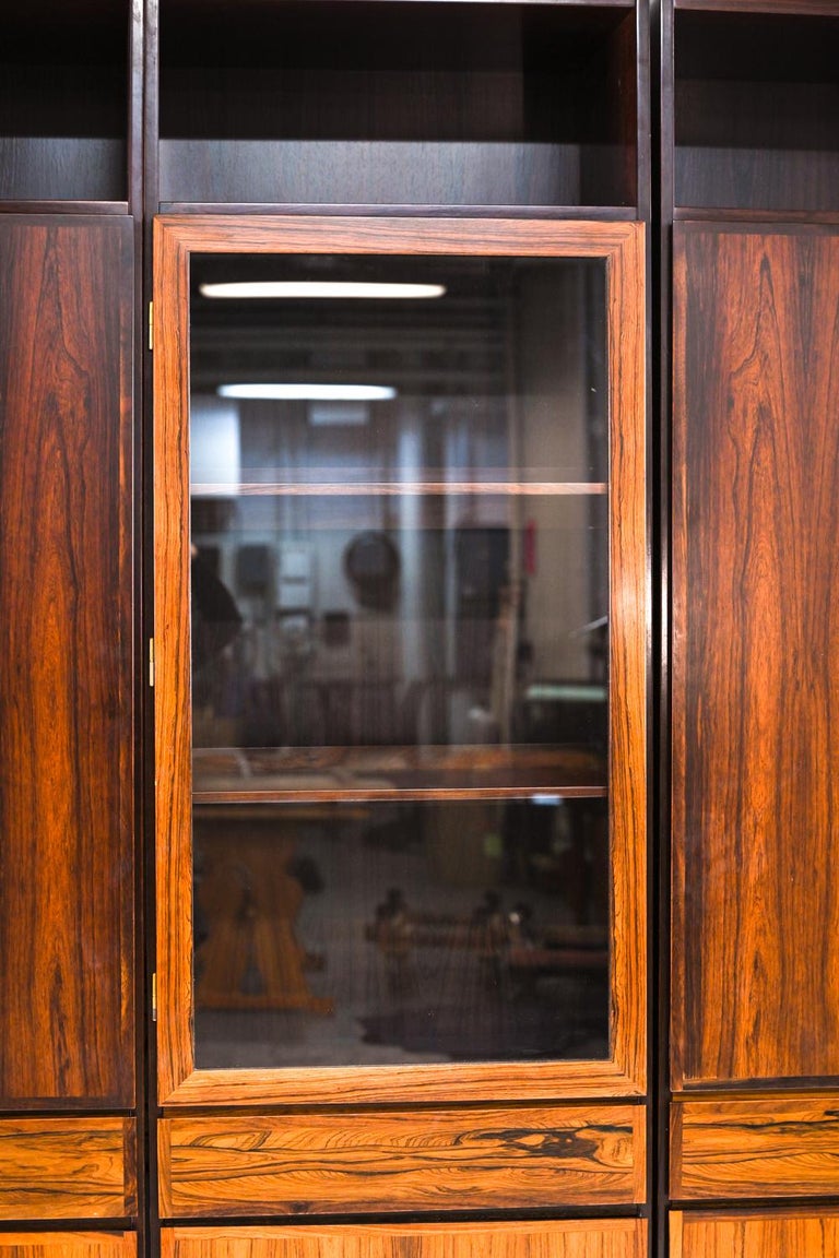 Omann Jun "Scan-Flex" Modular 6-Unit Storage System in Rosewood For ...