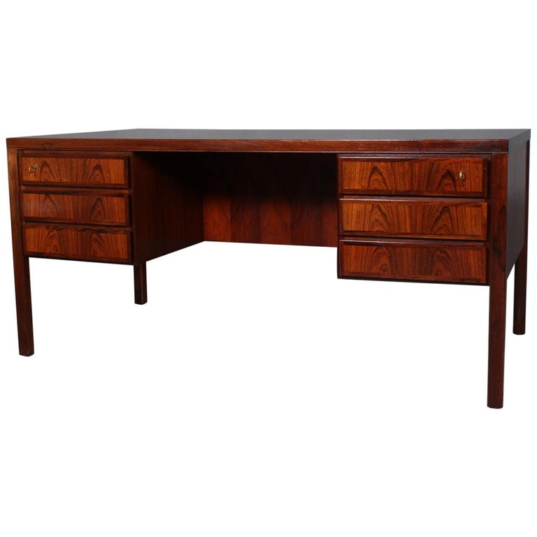 Omann Junior Desk, Rosewood at 1stDibs