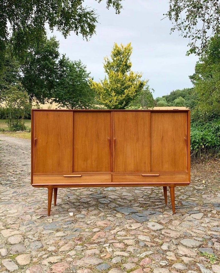 Omann Junior Sideboard in Teak at 1stDibs