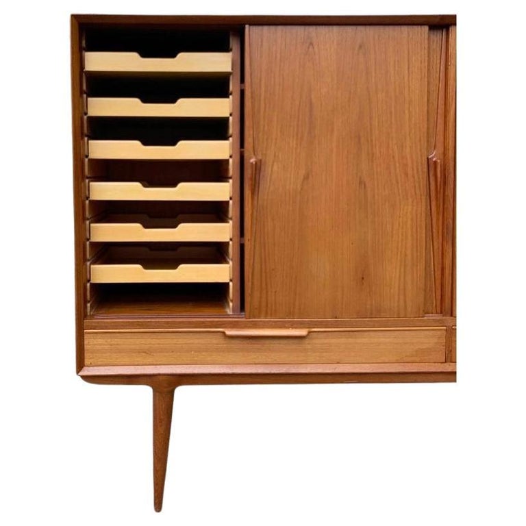 Omann Junior Sideboard in Teak at 1stDibs