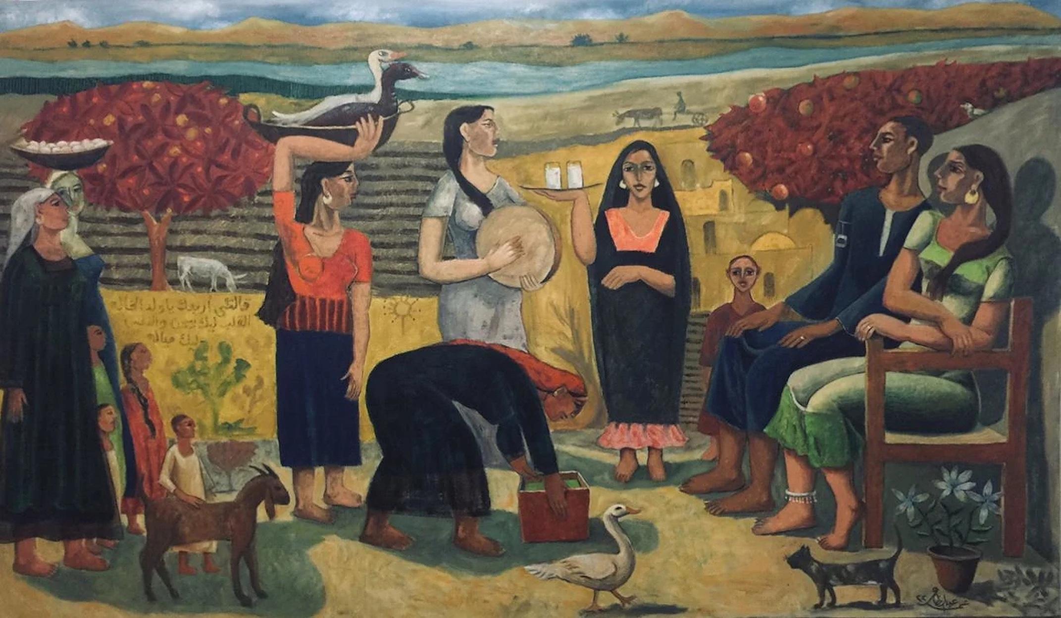 Konnie Kim - Road Trip 2, Painting, Oil on Canvas For Sale at 1stDibs