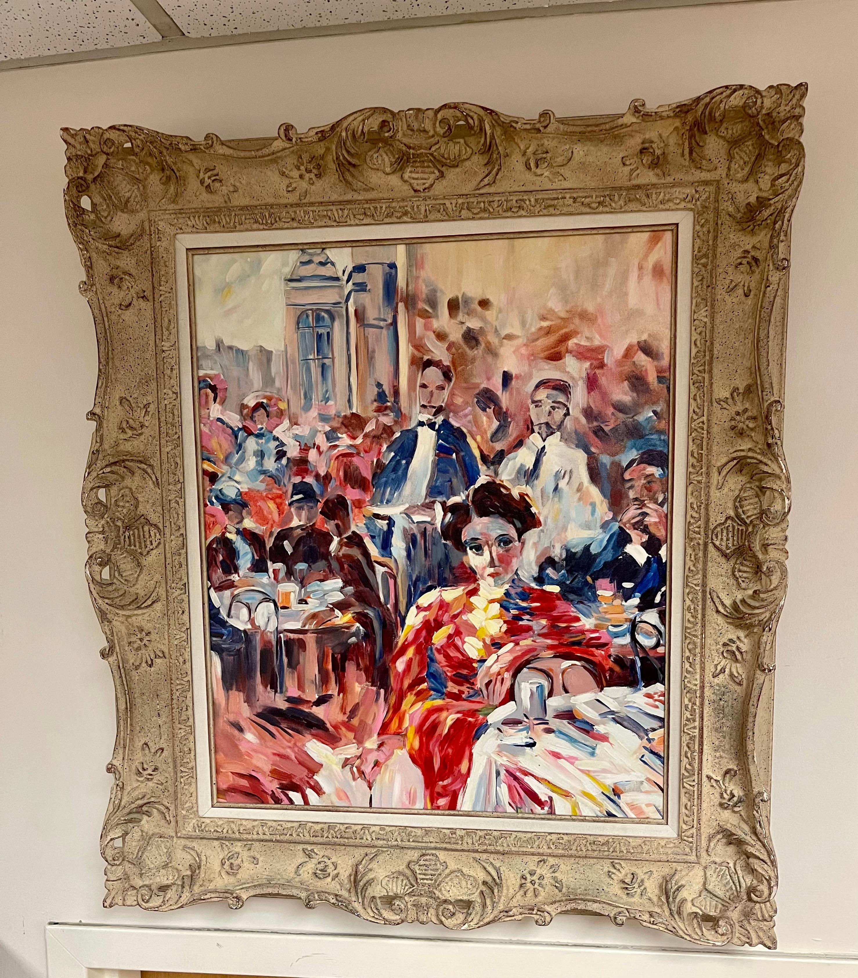 Omar Hamdi Malva Original Oil Painting Titled "The Biltmore" with ...