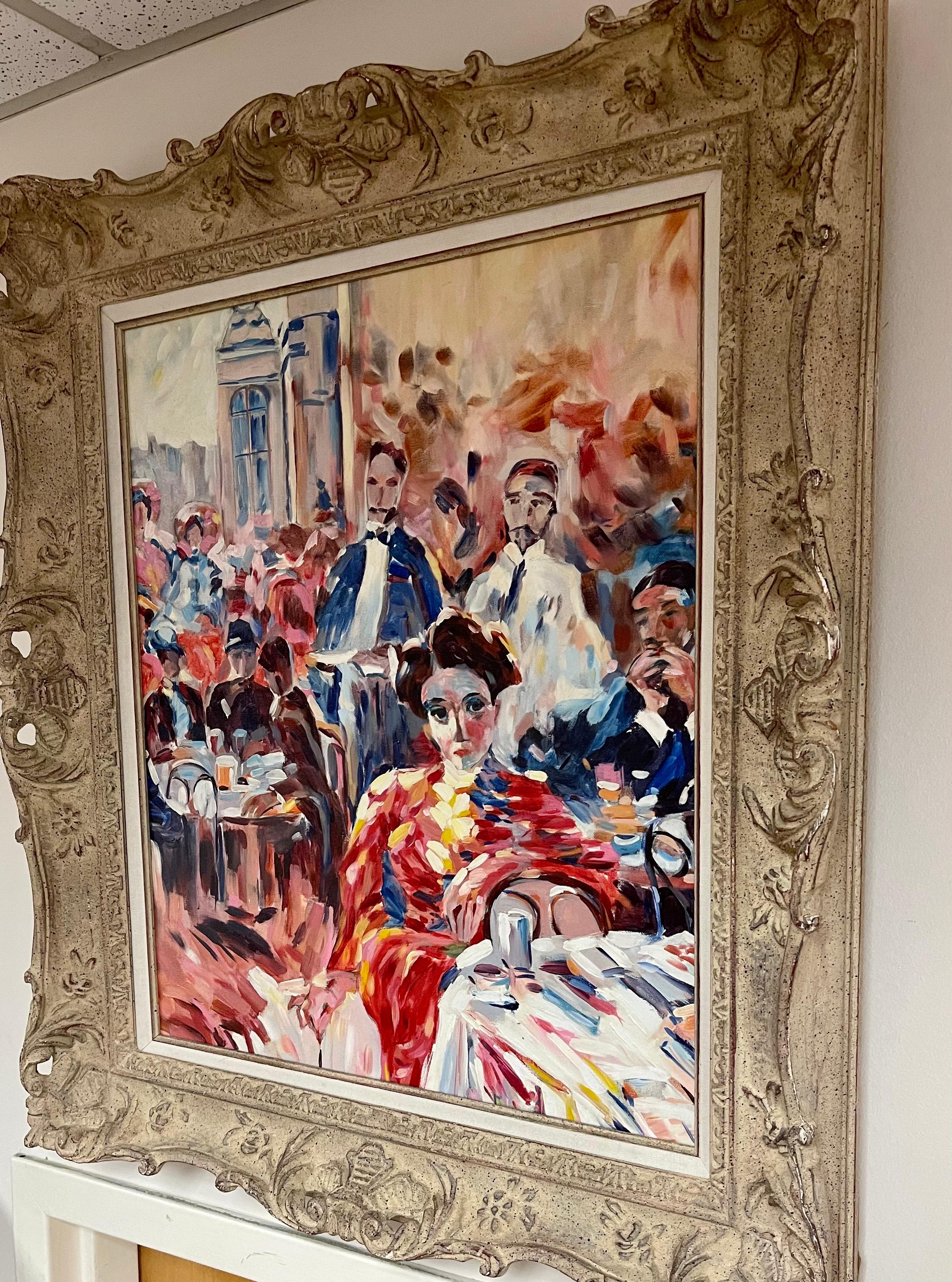 Omar Hamdi Malva Original Oil Painting Titled "The Biltmore" with ...