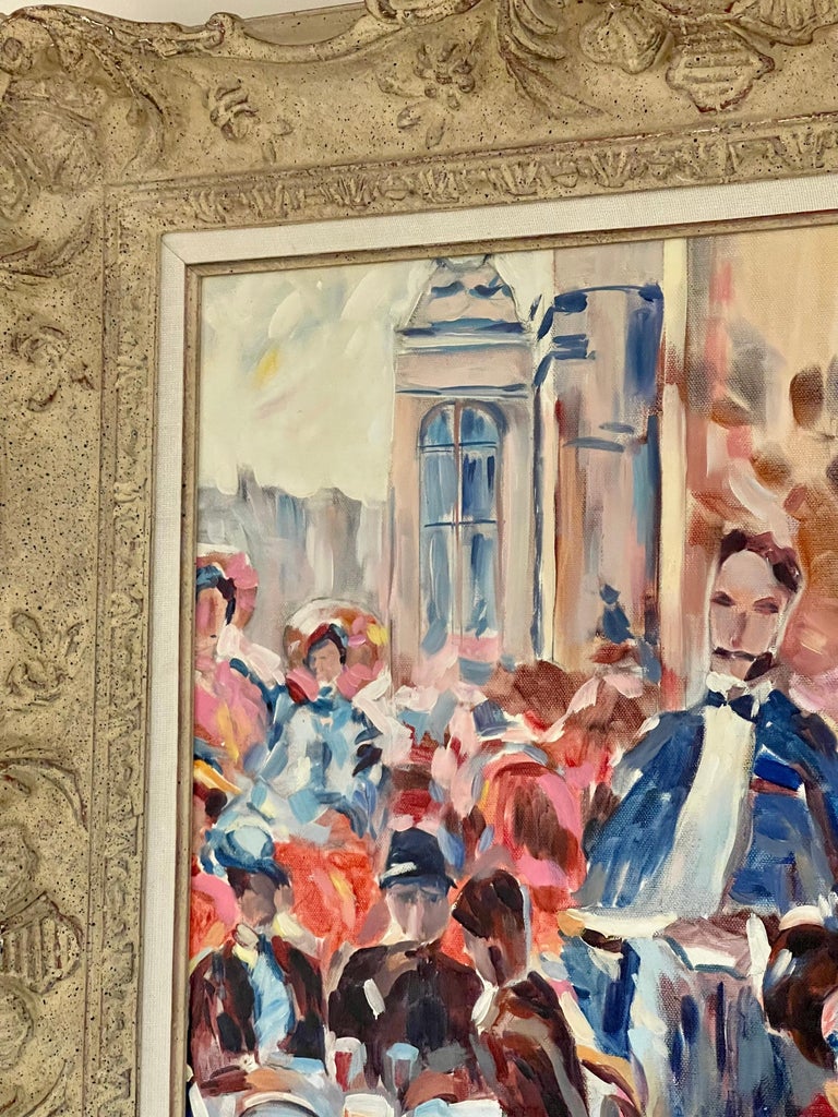Omar Hamdi Malva Original Oil Painting Titled "The Biltmore" with ...