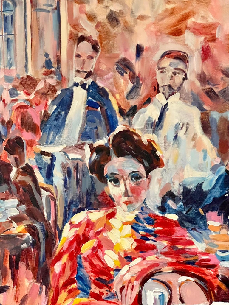 Omar Hamdi Malva Original Oil Painting Titled "The Biltmore" with ...