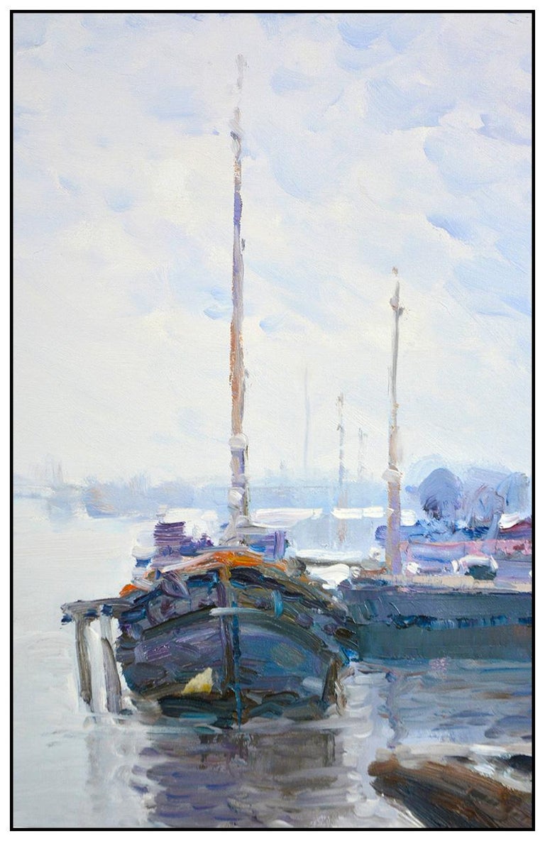 Omar Hamdi Malva - Omar Malva Large Oil Painting On Canvas Original ...