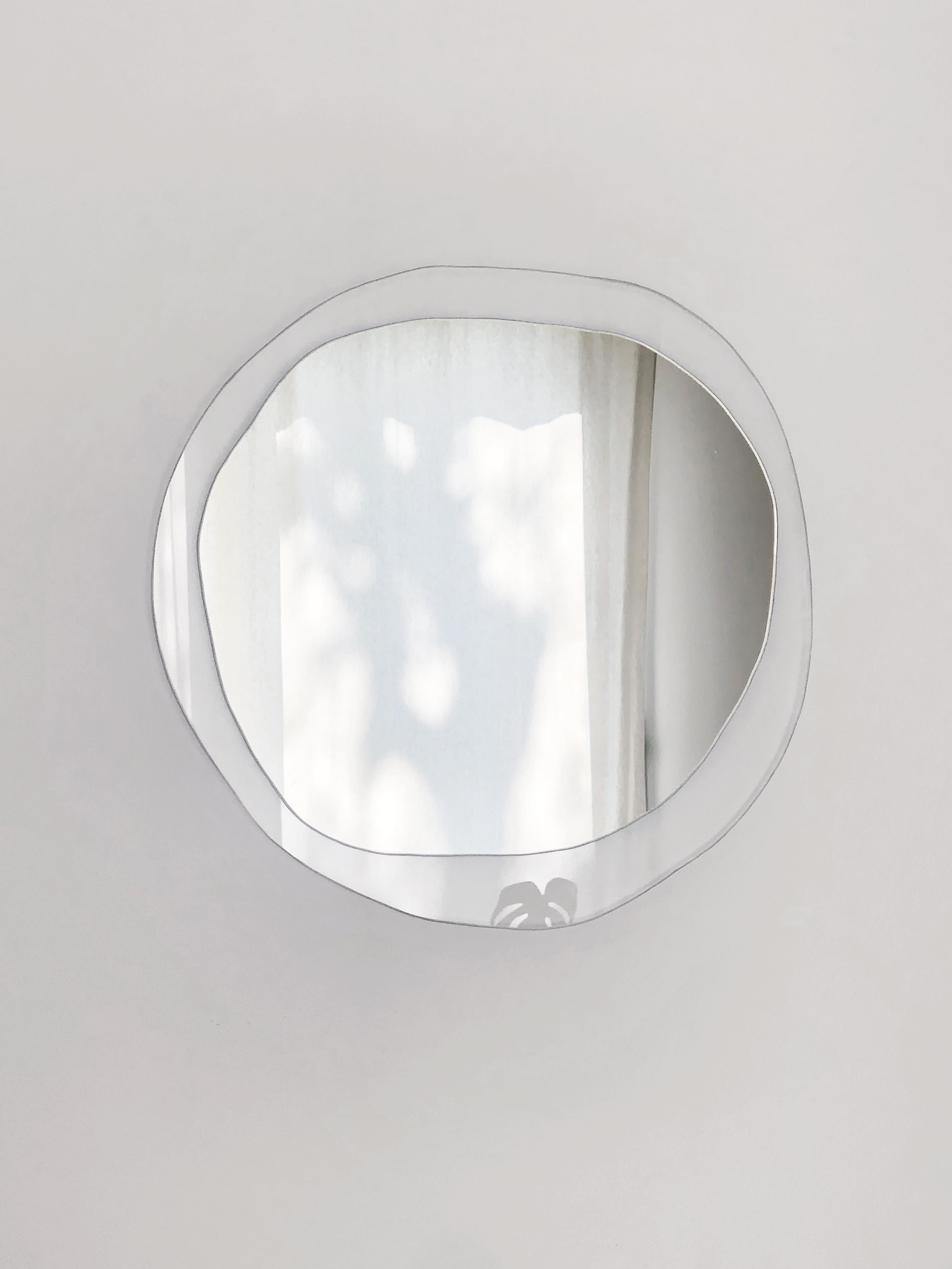 Ombrée Medium Mirror by Laurene Guarneri For Sale at 1stDibs