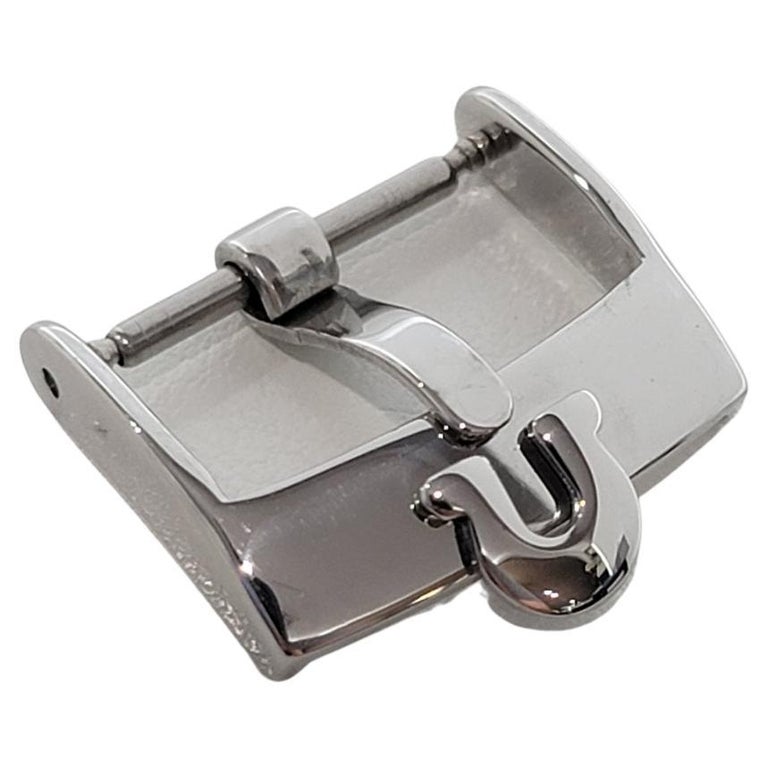 Omega 18k White Gold Plated Buckle Brand New BKL2 For Sale at 1stDibs