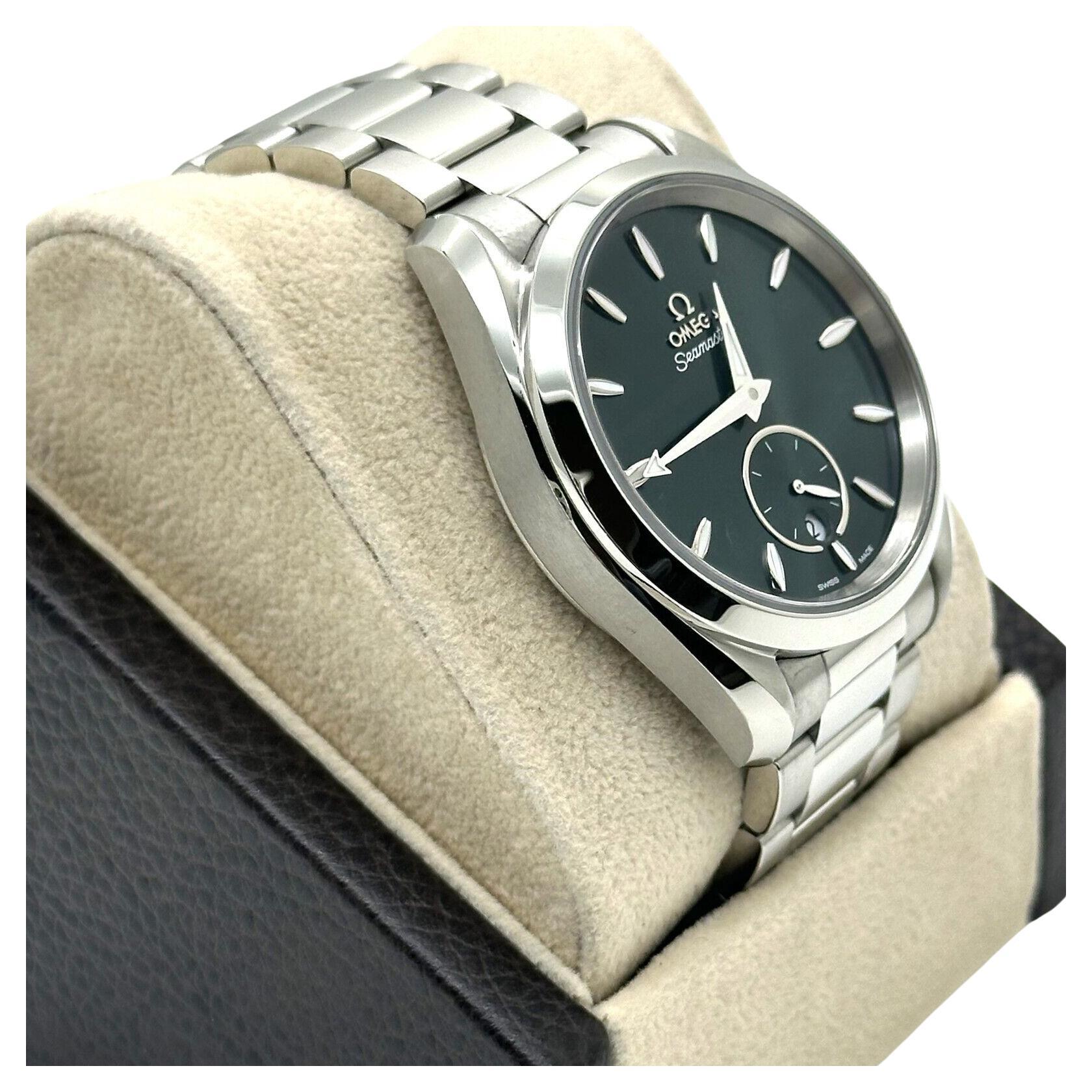 Omega Ladies 424.10.27.60.01.001 De Ville Prestige Black Dial Steel Box ...