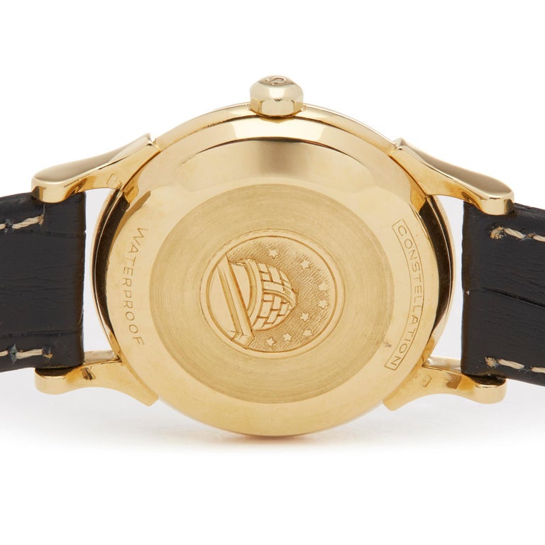 Omega Constellation 18 Karat Yellow Gold at 1stDibs