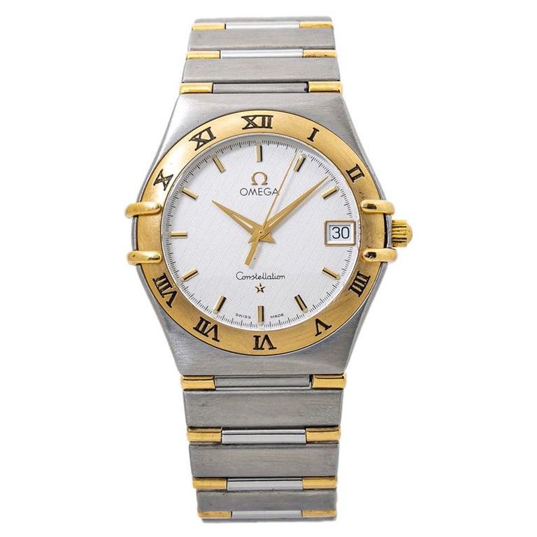 Omega Constellation 3961201 Two-Tone Midsize Unisex Quartz Watch at 1stDibs