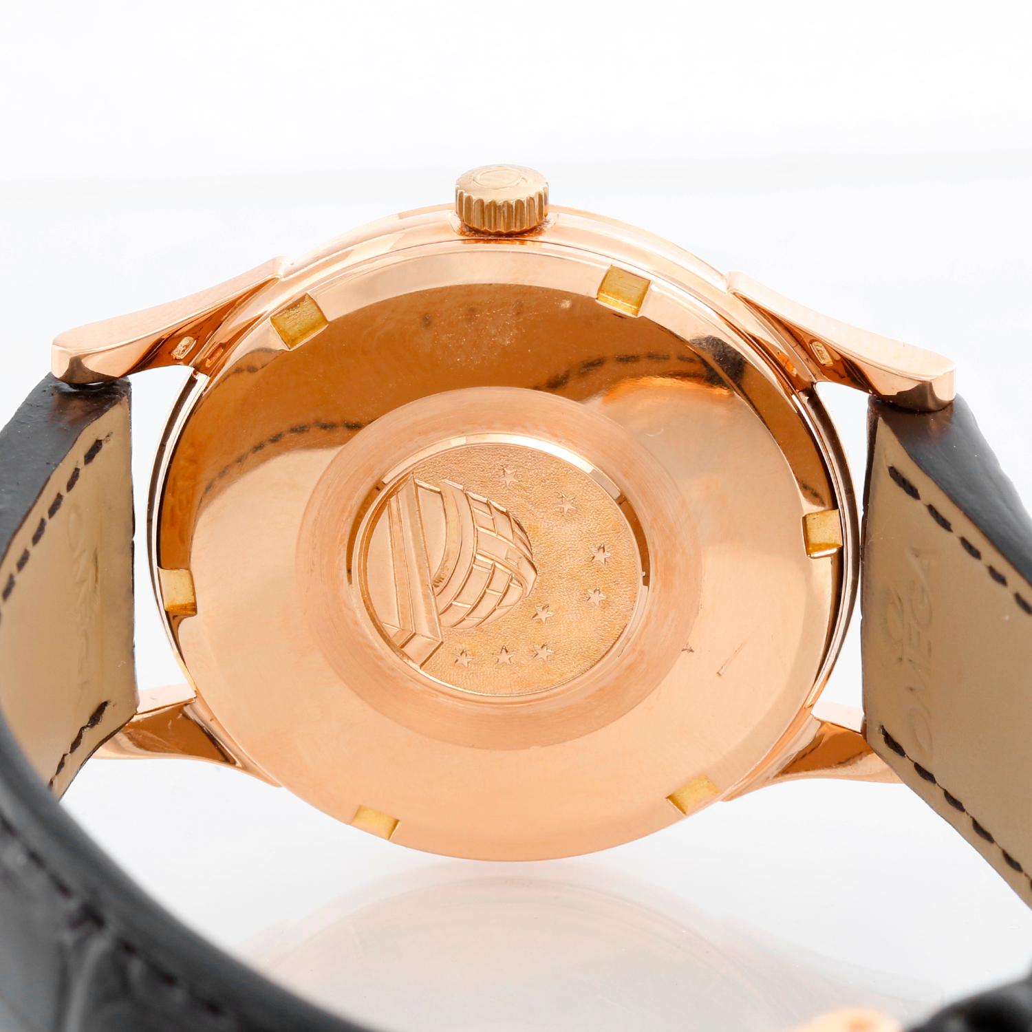 Omega Constellation Automatic 18K Rose Gold Watch Ref 14393/4 at ...
