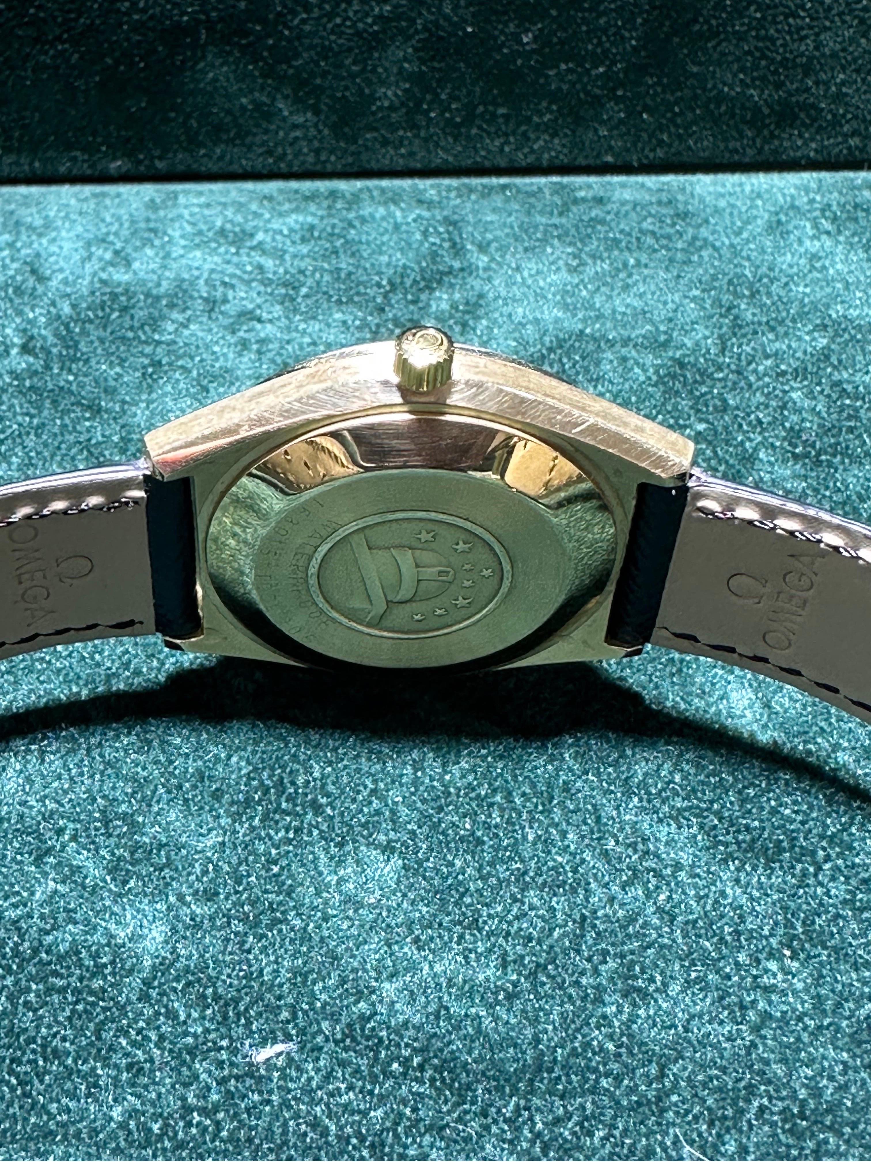 Omega Constellation C 14 kt gold 1969 For Sale at 1stDibs