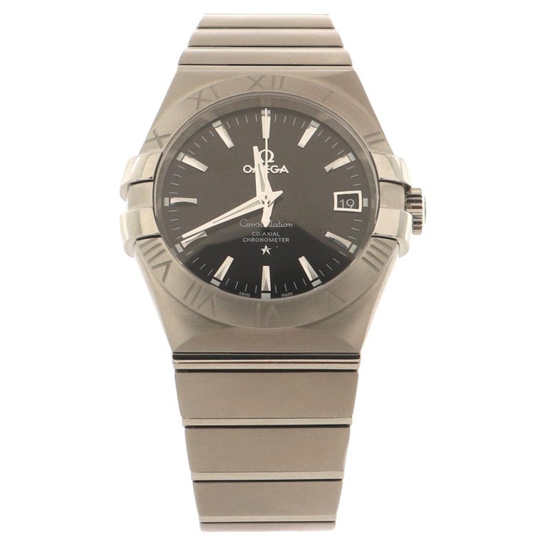 Omega Constellation Chronometer Co-Axial Automatic Watch Stainless ...