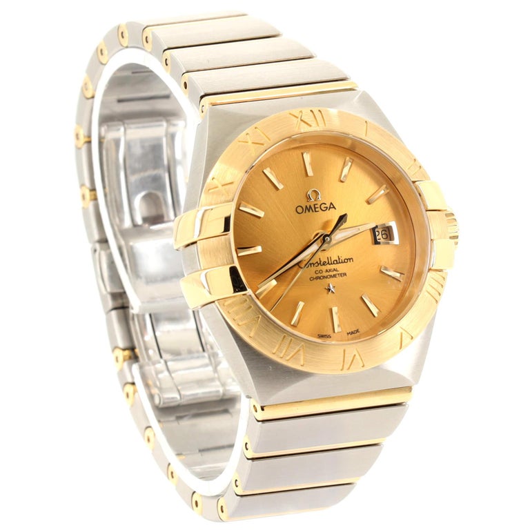 Omega Constellation Chronometer Co-Axial Automatic Watch Stainless ...