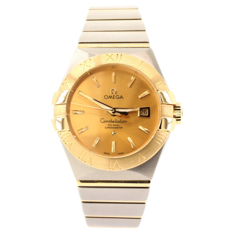 Omega Constellation Chronometer Co-Axial Automatic Watch Stainless ...