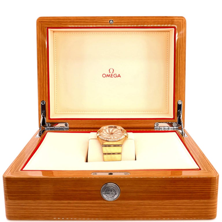 Omega Constellation Co-Axial Chronometer Automatic Watch Rose Gold with ...