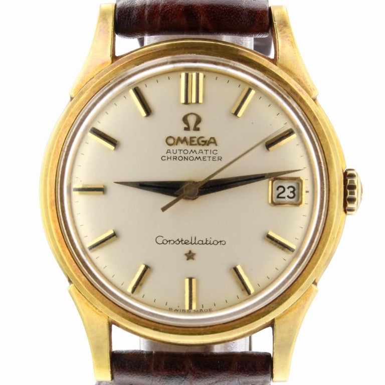 Omega Constellation Constellation, Silver Dial, Certified and Warranty ...
