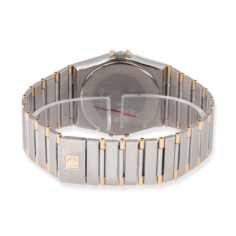 Omega Constellation Men's Band Stainless Steel and 18K Yellow Gold at ...