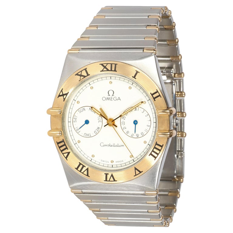 Omega Constellation Men's Band Stainless Steel and 18K Yellow Gold at ...