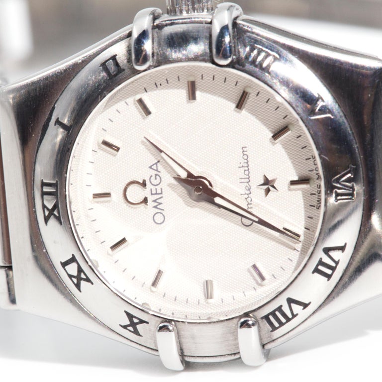 Omega Constellation Mini Ladies Classic Stainless Steel Vintage Watch ...