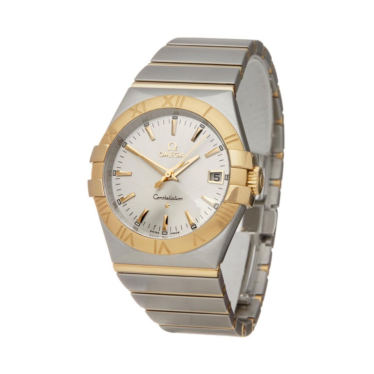 Omega Constellation Stainless Steel and 18K Yellow Gold 12320356002002 ...