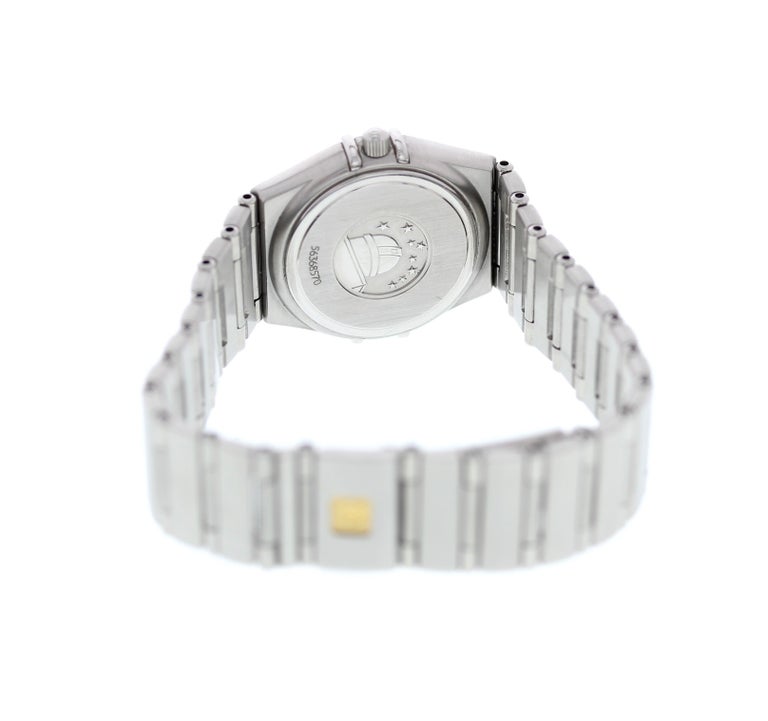 Omega Constellation Stainless Steel Ladies Watch at 1stDibs