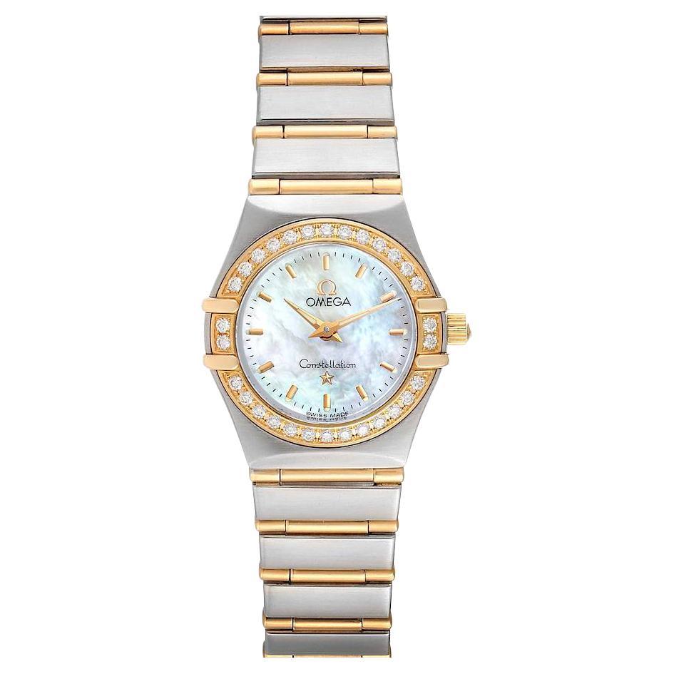 Omega Constellation 18 Karat Yellow Gold at 1stDibs