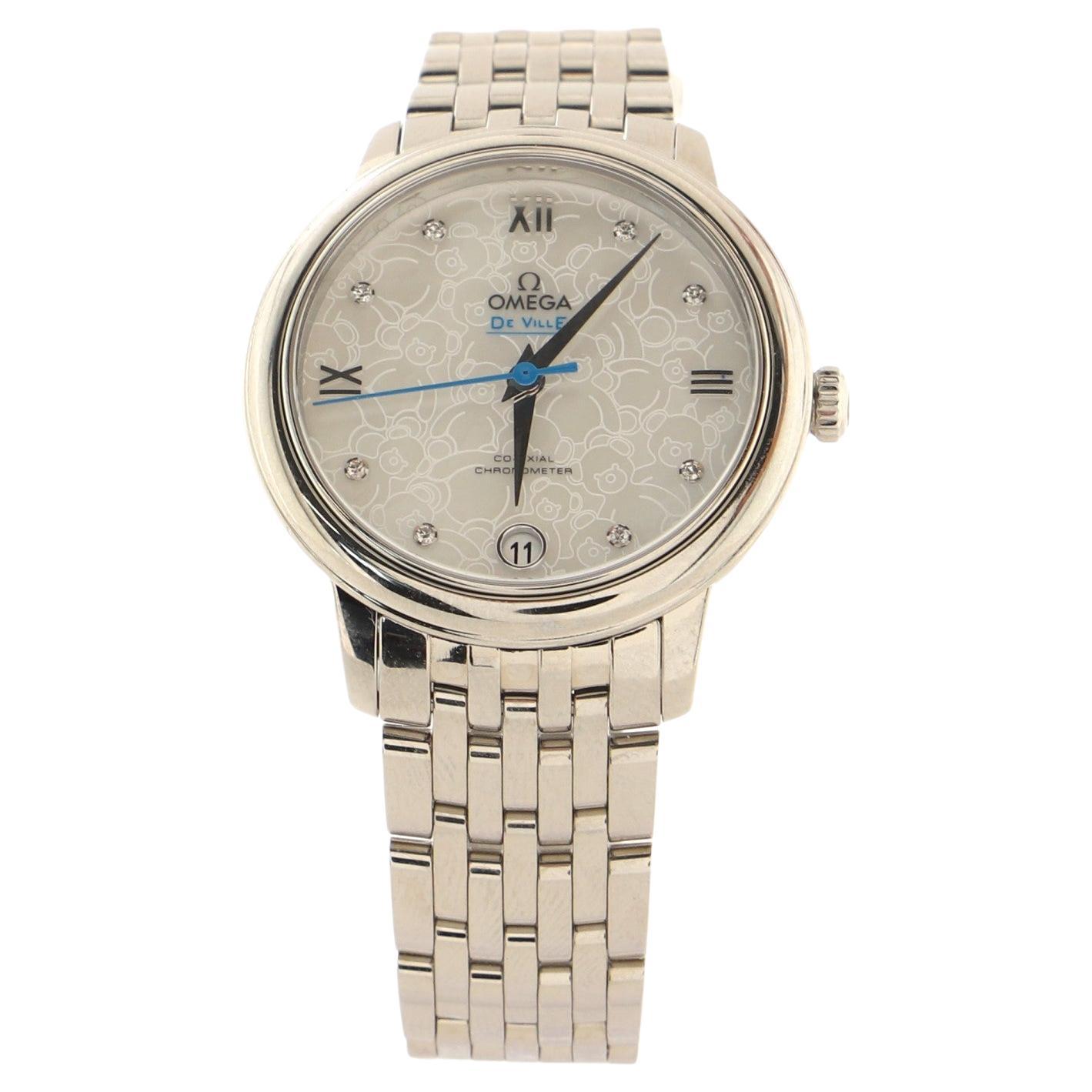 Omega Constellation Co-Axial Chronometer Automatic Watch Stainless ...