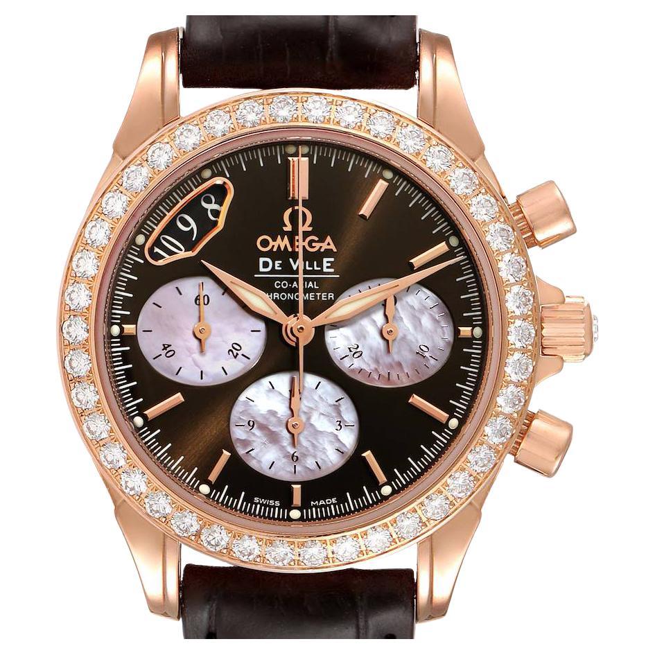 Omega Deville Ladies White Gold Diamond Wristwatch at 1stDibs | white ...