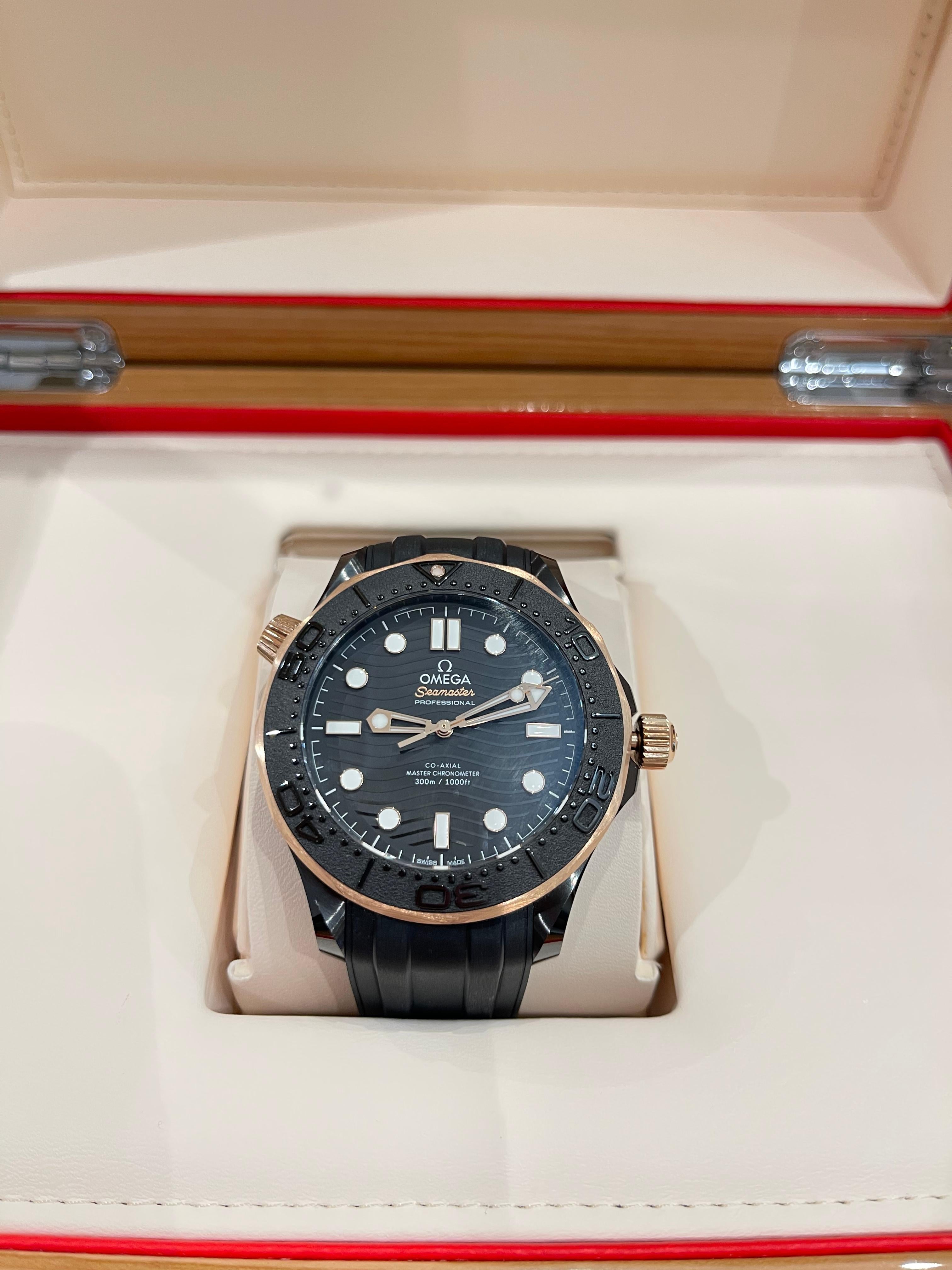 Omega Diver 300m Co-Axial Master Chronometer, Ref 210.22.42.20.01.002 ...