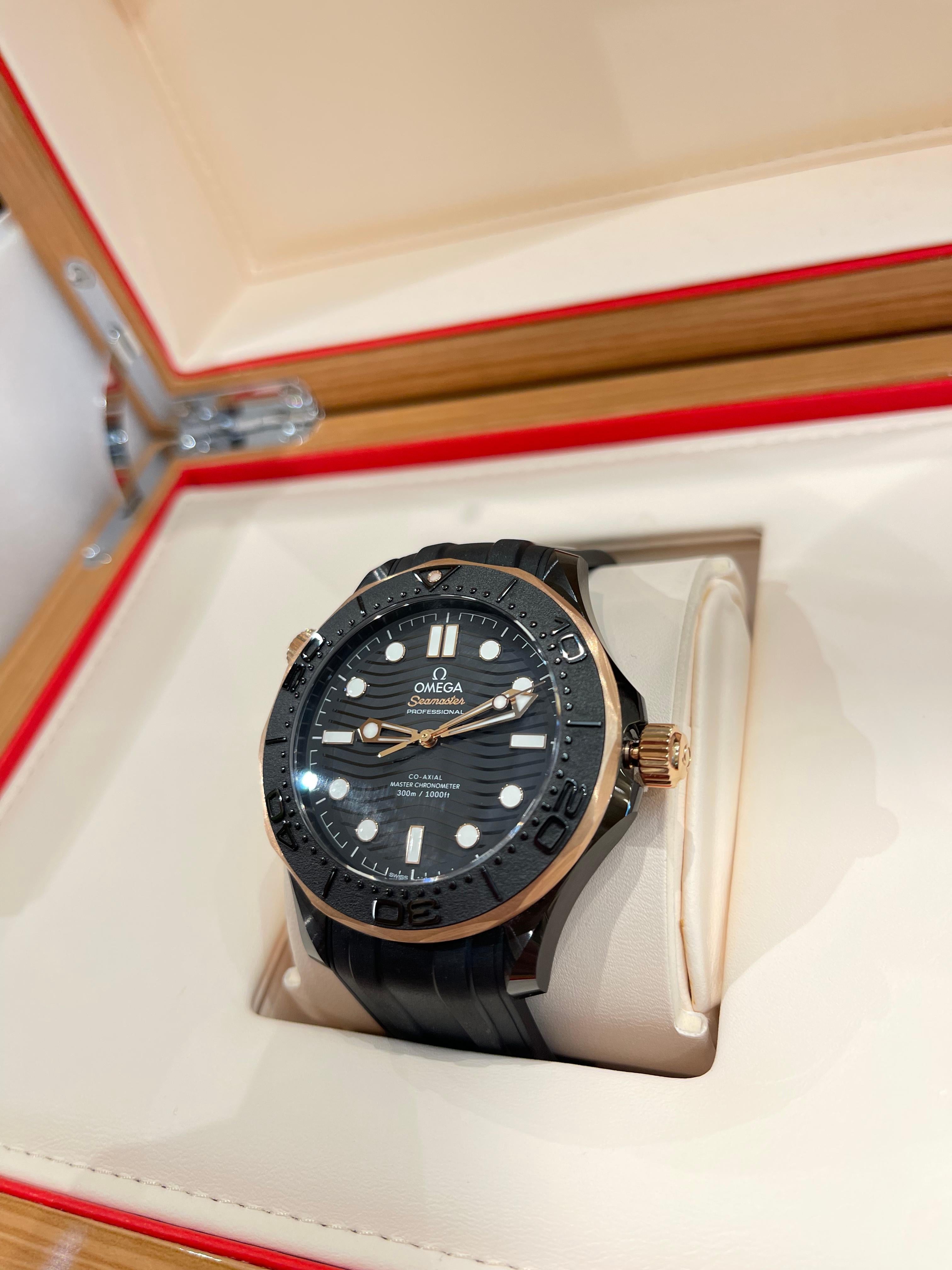 Omega Diver 300m Co-Axial Master Chronometer, Ref 210.22.42.20.01.002 ...