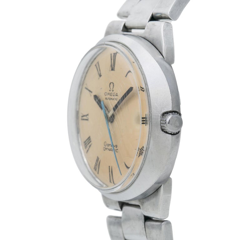 Omega Dynamic Automatic Vintage Spider Patina Roman Dial 565 Movement ...