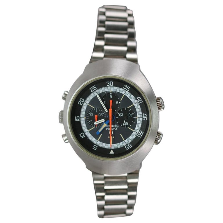Omega Flight Master Ref 145.036 in Stainless Steel, circa 1972 at 1stDibs