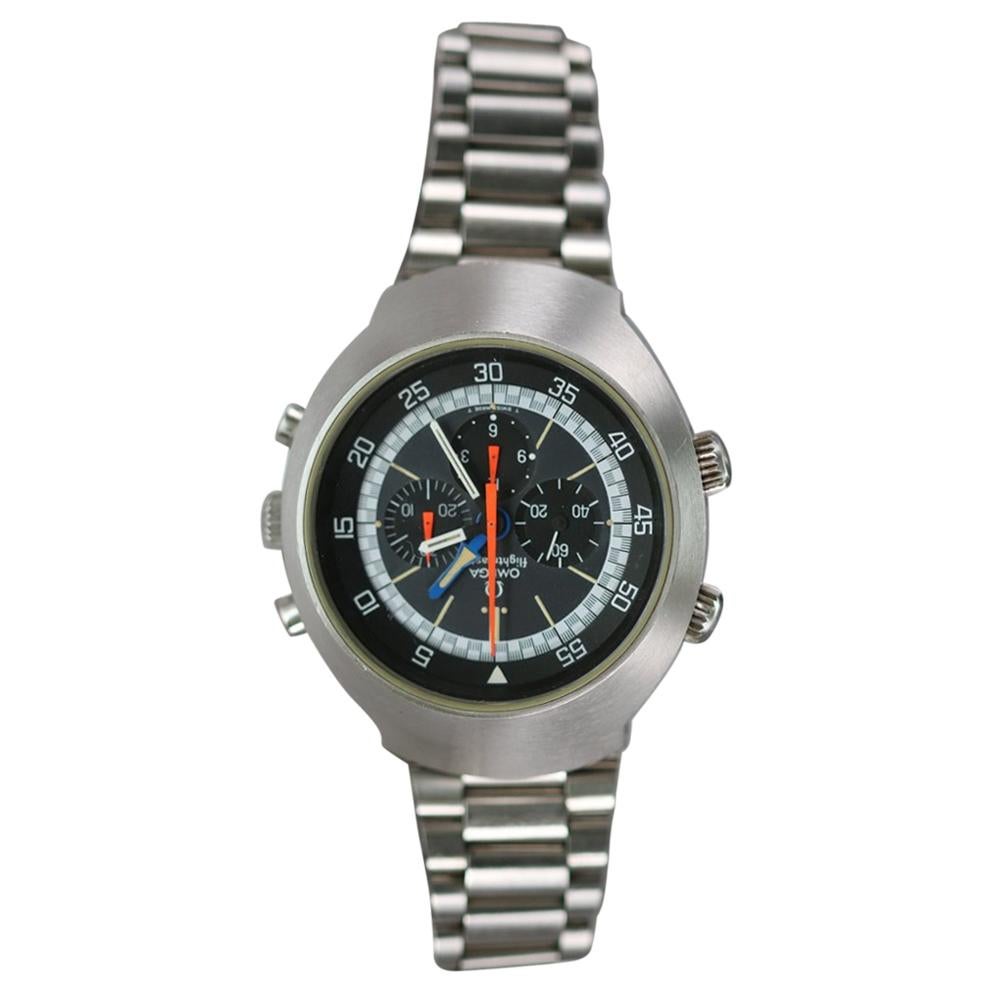 Omega Flight Master Ref 145.036 in Stainless Steel, circa 1972 at 1stDibs