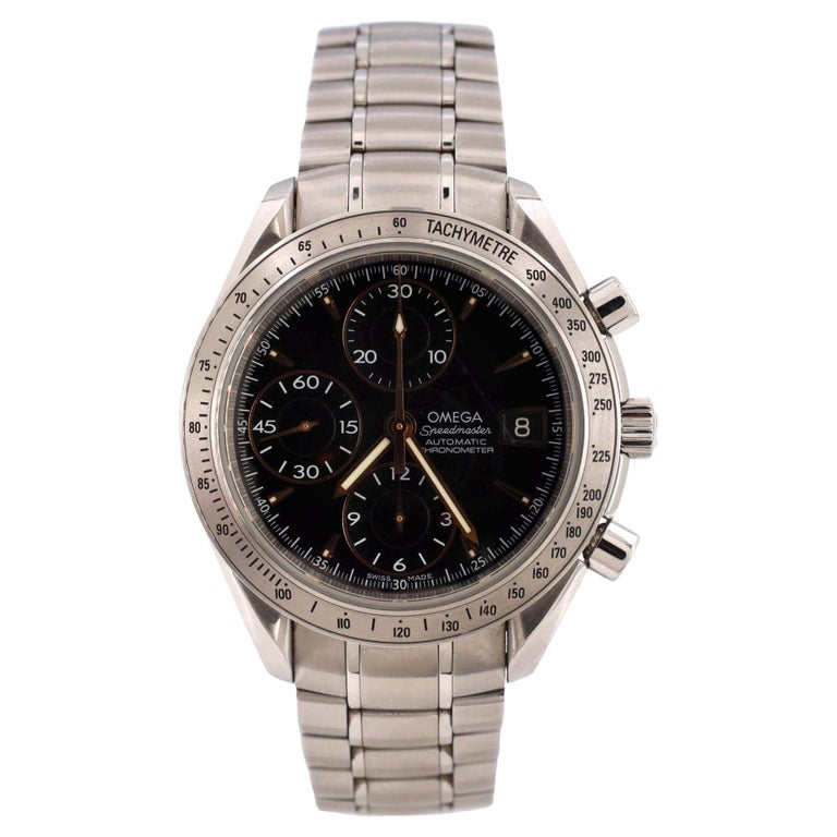 Omega Japan Speedmaster Date Chronograph Automatic Watch Stainless ...