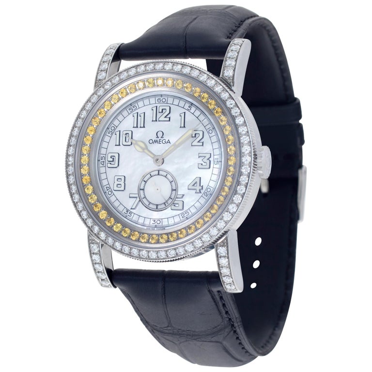 Omega Museum Collection "Pilots 1938 Aquarella" 5779.71.56 For Sale at ...